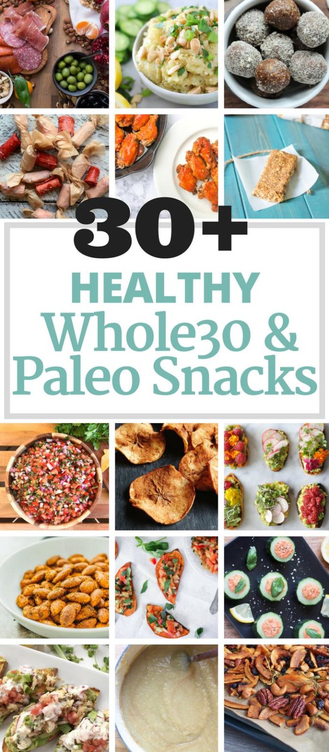 30+ Healthy Whole 30 & Paleo Snacks - The Whole Cook
