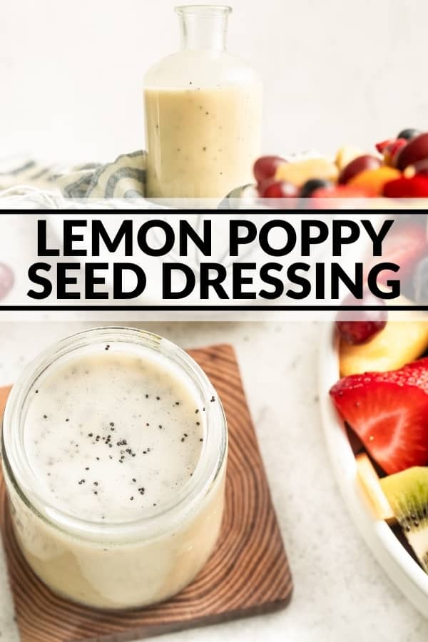 Lemon Poppy Seed Dressing - The Whole Cook