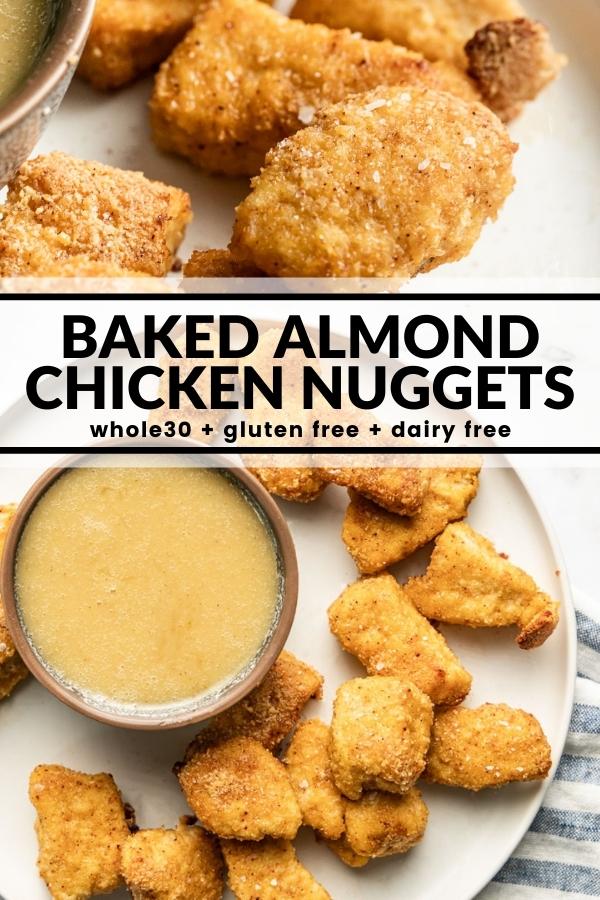 Baked Almond Chicken Nuggets - The Whole Cook