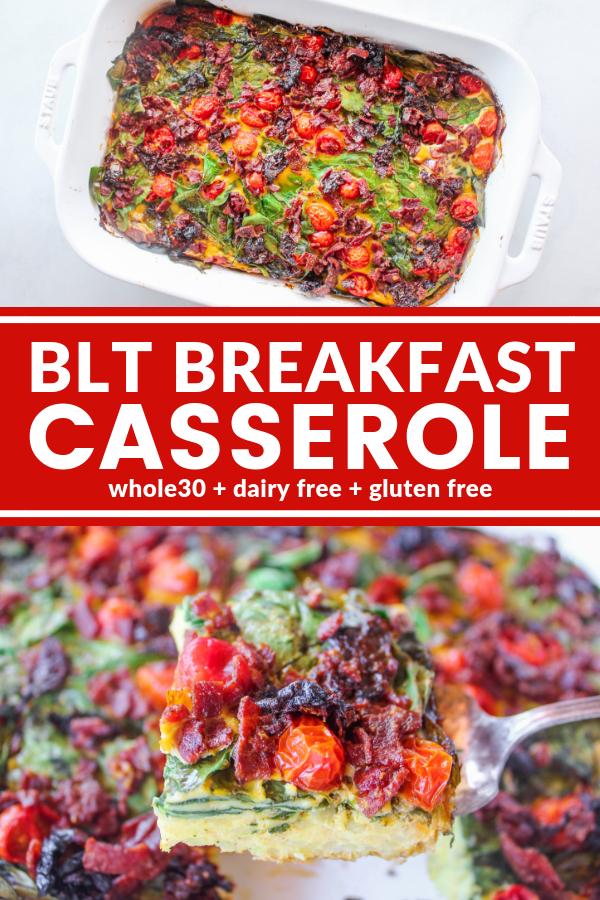 BLT Breakfast Casserole - The Whole Cook