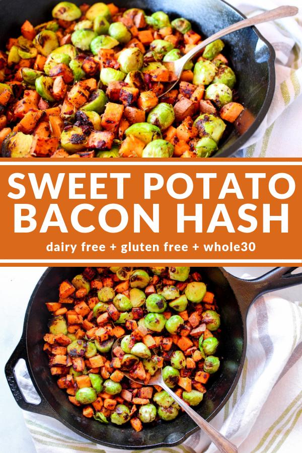 Sweet Potato Bacon Hash - The Whole Cook