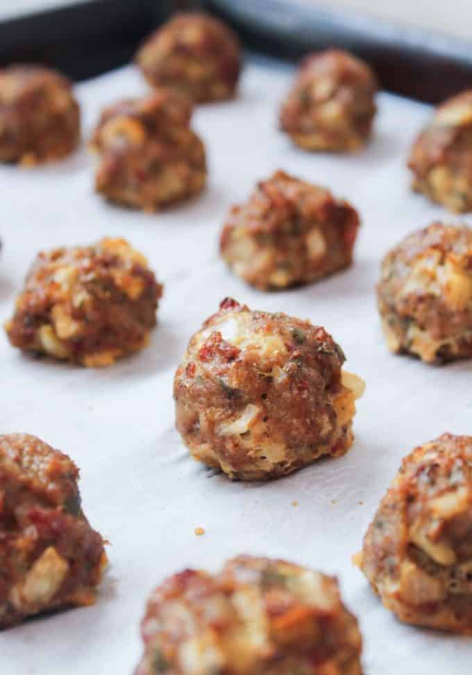 Turkey Apple Breakfast Meatballs - The Whole Cook