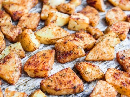 Easy Seasoned Roasted Potatoes - The Whole Cook