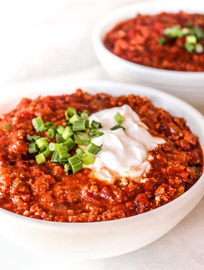 No Bean 30 Minute Chili - The Whole Cook