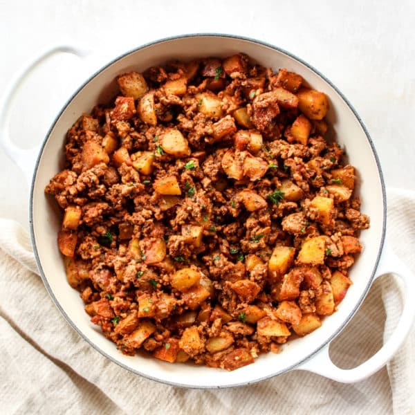 Ground Turkey & Potato Skillet - The Whole Cook