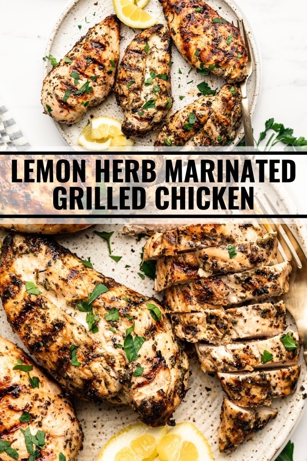 Lemon Herb Marinated Grilled Chicken - The Whole Cook