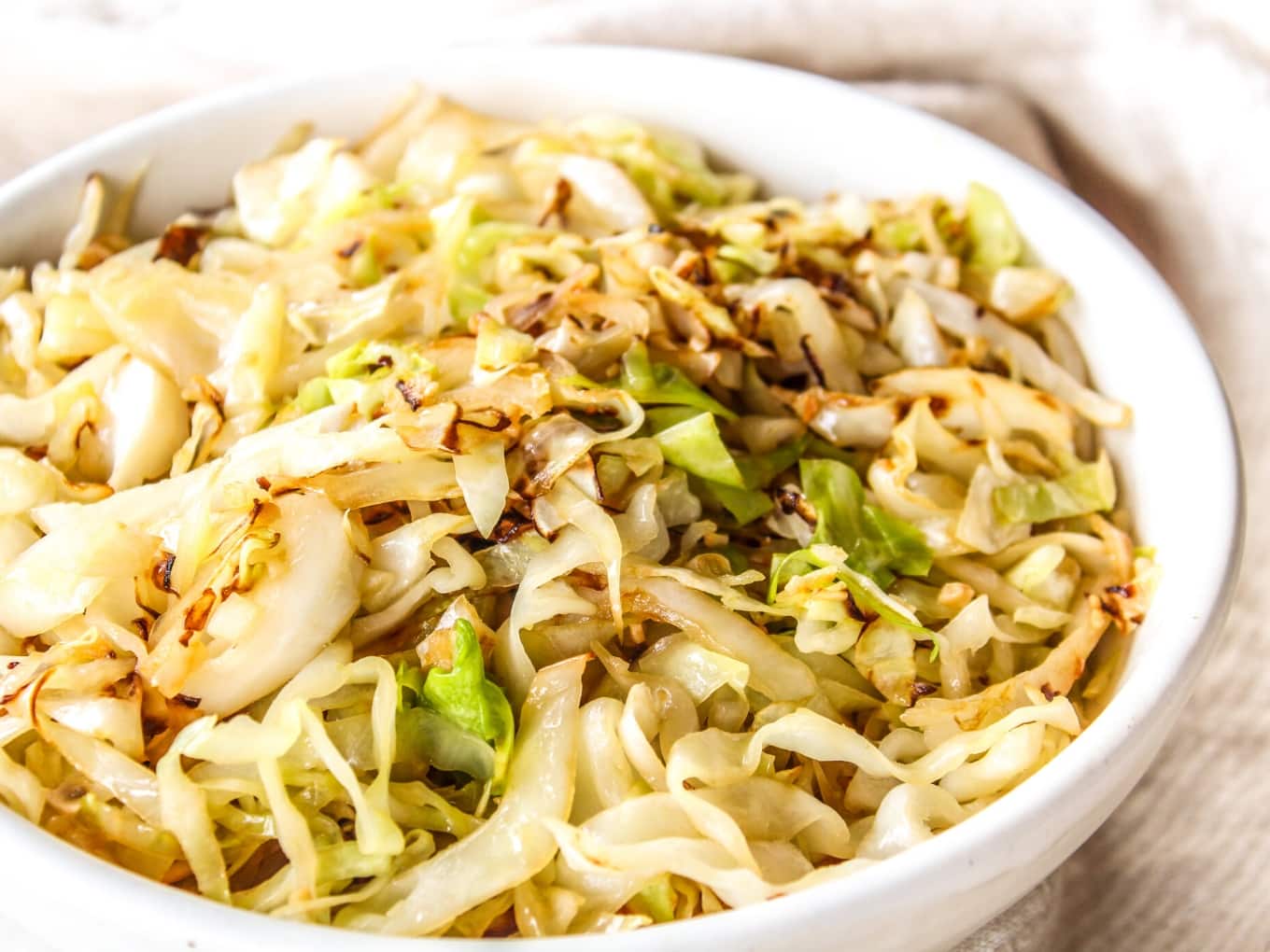 Simple Sautéed Cabbage - The Whole Cook