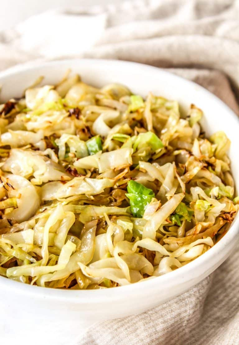 Simple Sautéed Cabbage - The Whole Cook