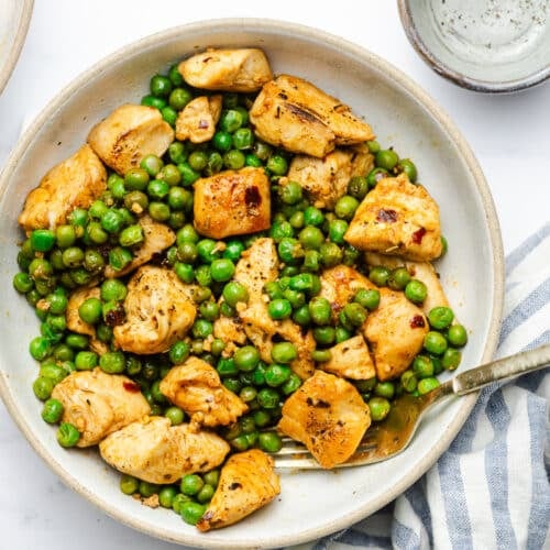 15-Minute Italian Chicken and Peas - The Whole Cook