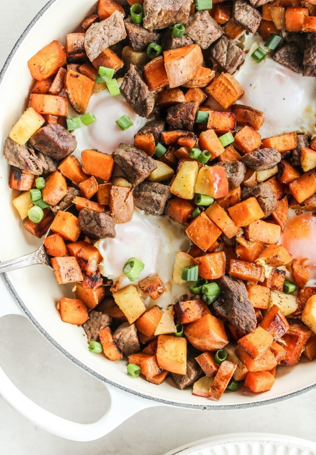Steak & Sweet Potato Breakfast Hash - The Whole Cook