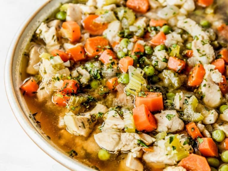 Chicken and Cauliflower Rice Soup - The Whole Cook