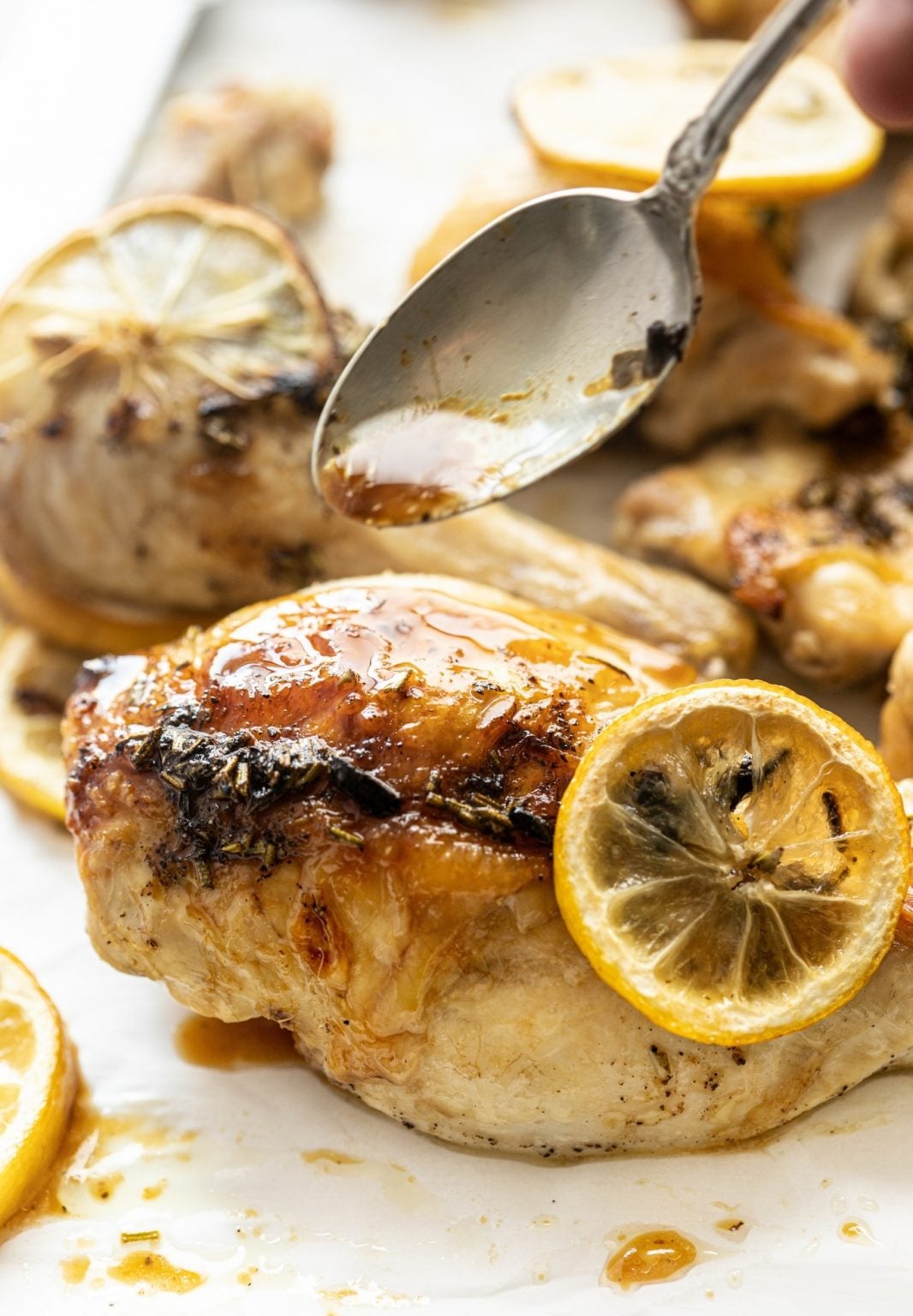 Lemon Herb Roasted Chicken - The Whole Cook