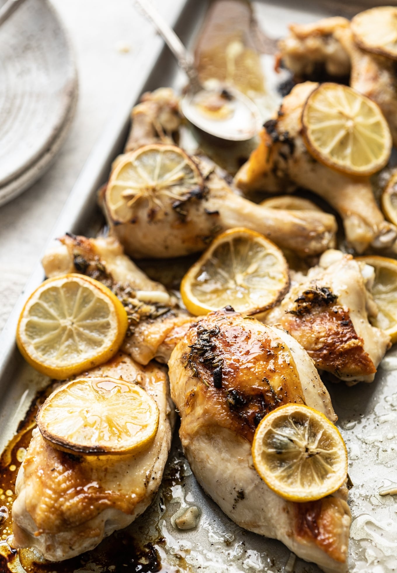 Lemon Herb Roasted Chicken - The Whole Cook