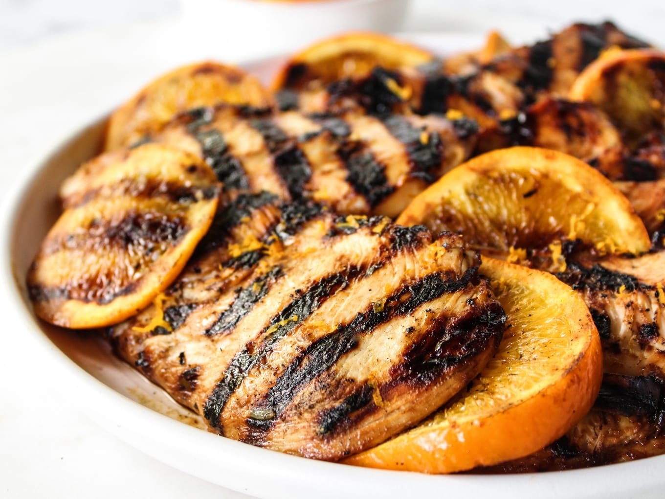 Grilled Orange Chicken - The Whole Cook