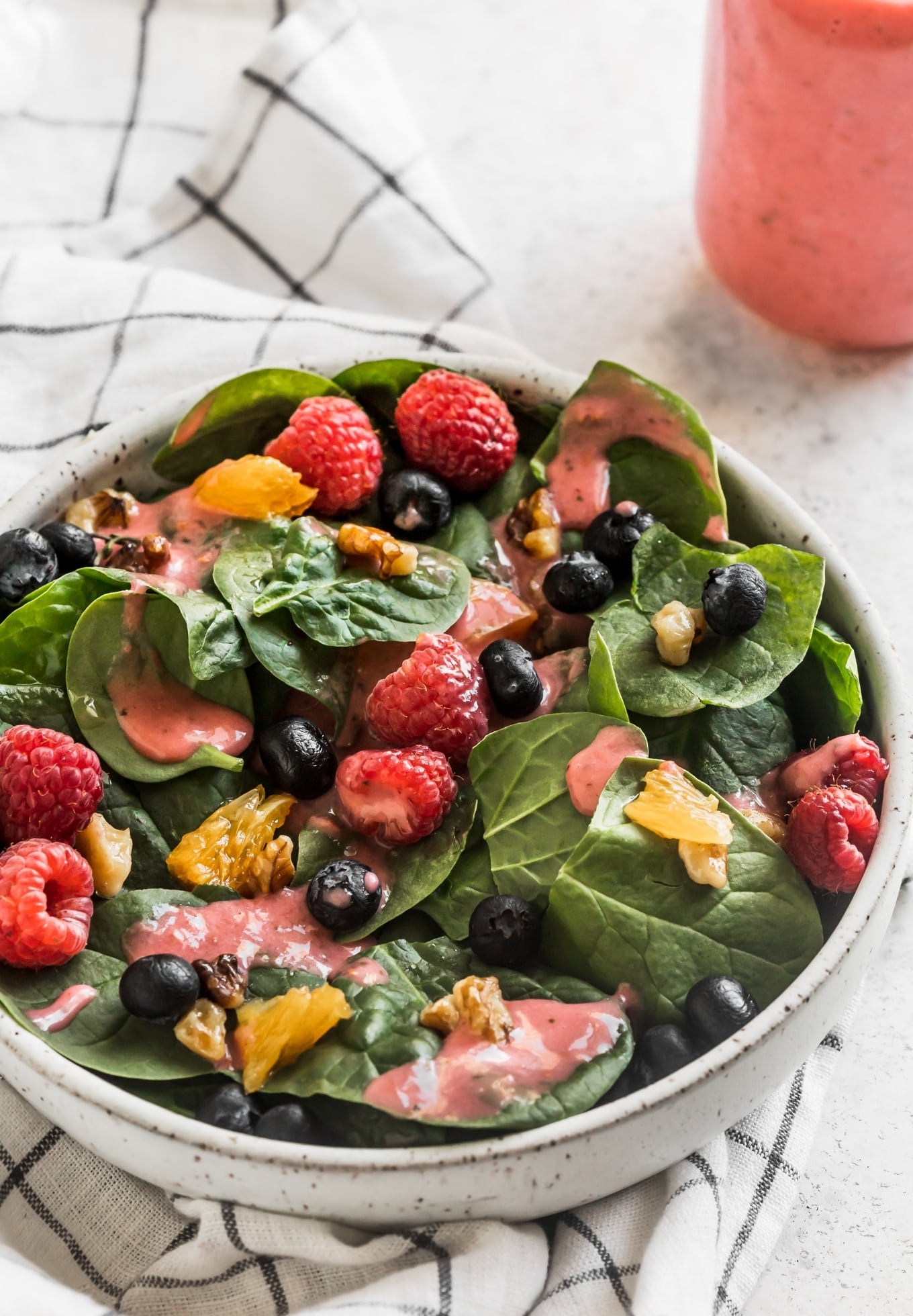 Raspberry Mint Dressing - The Whole Cook