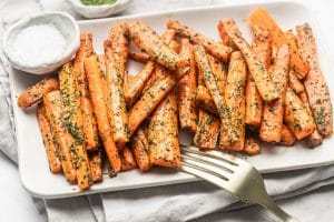 Roasted Parsley Carrots - The Whole Cook