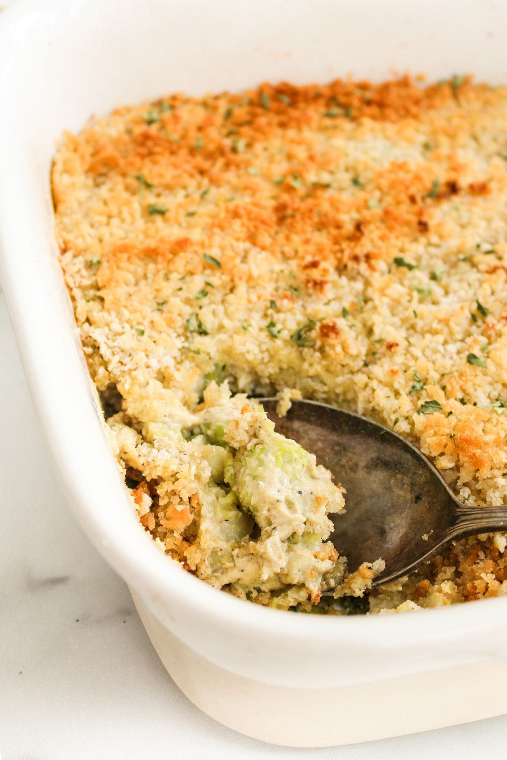 Dairy Free Brussels Sprouts Gratin - The Whole Cook