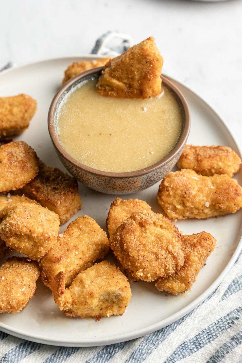 Baked Almond Chicken Nuggets - The Whole Cook