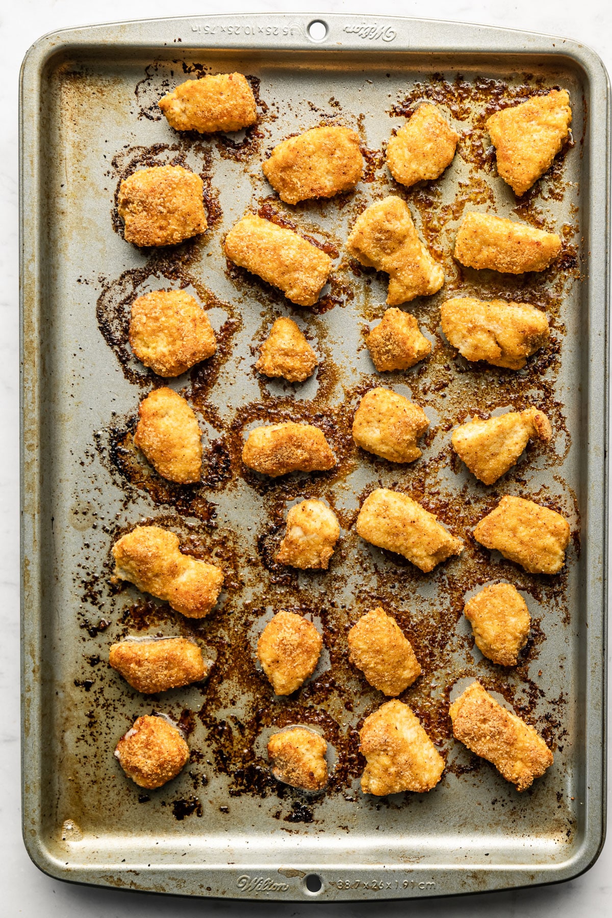 Baked Almond Chicken Nuggets - The Whole Cook