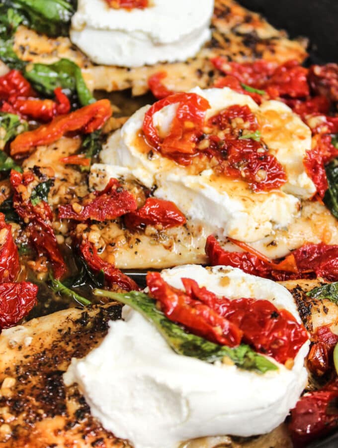 Slow Cooker Creamy Sun-Dried Tomato Chicken - The Whole Cook