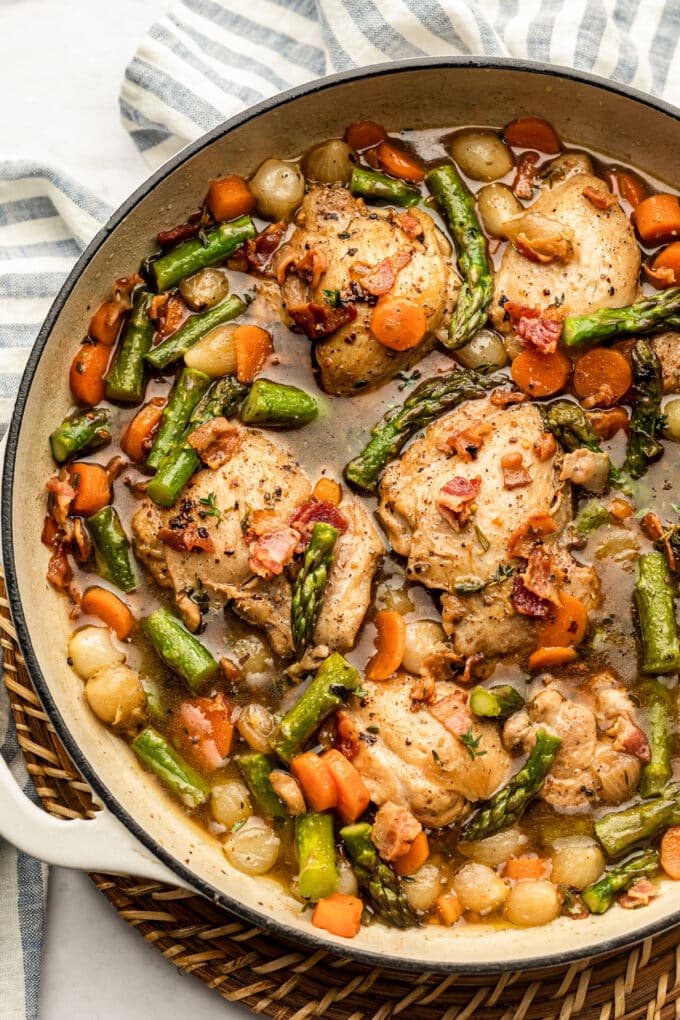 Savory Skillet Chicken and Veggies - The Whole Cook