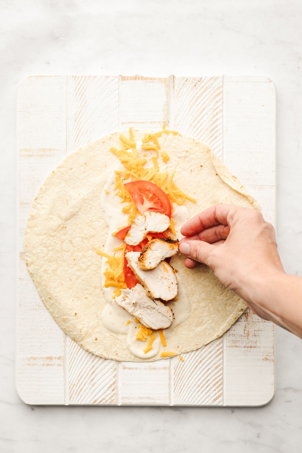 Grilled Ranch Chicken Wraps - The Whole Cook