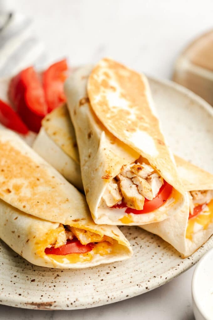 Grilled Ranch Chicken Wraps - The Whole Cook