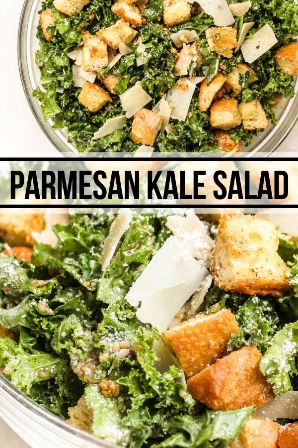 Parmesan Kale Salad - The Whole Cook
