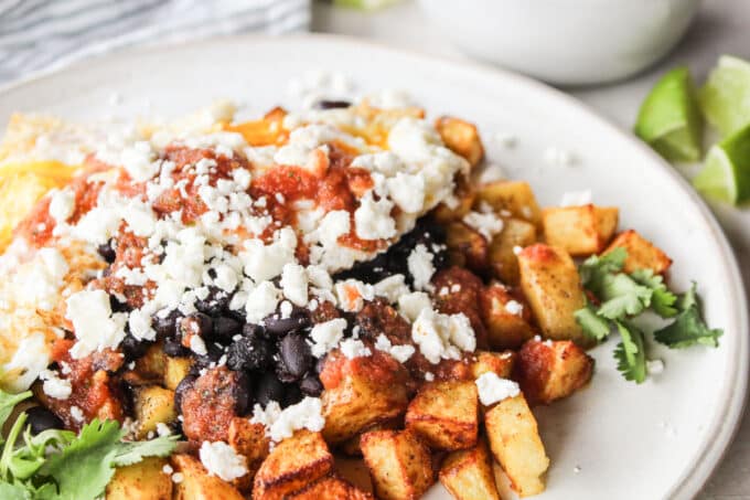 Potato Huevos Rancheros - The Whole Cook