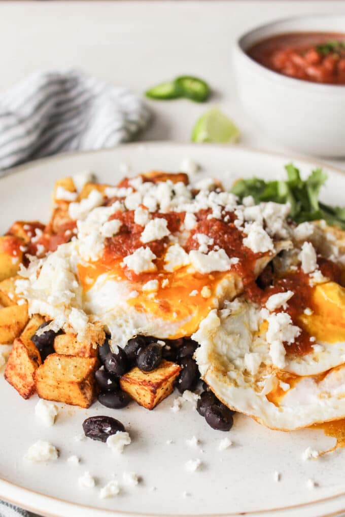 Potato Huevos Rancheros - The Whole Cook