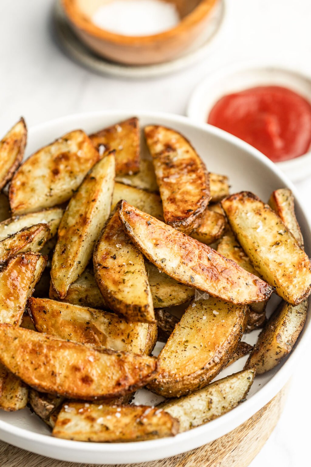 Roasted Potato Wedges - The Whole Cook