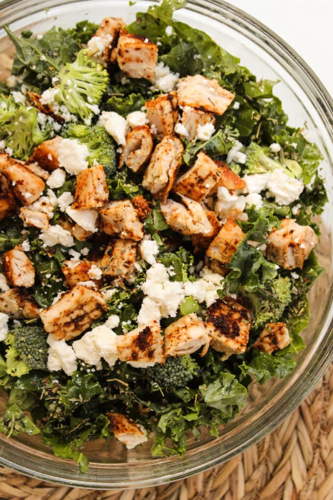 THE BIG Chicken and Kale Salad - The Whole Cook