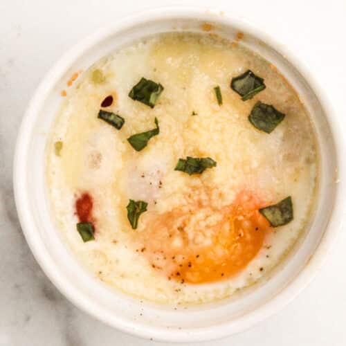 Easy Parmesan Baked Egg - The Whole Cook