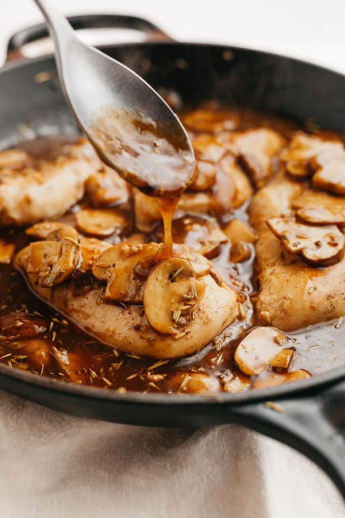 Healthy Chicken Marsala - The Whole Cook