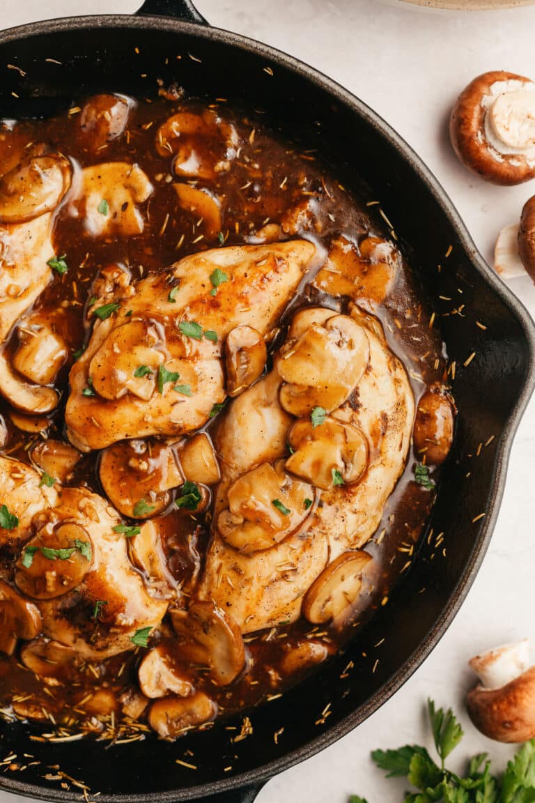 Healthy Chicken Marsala - The Whole Cook