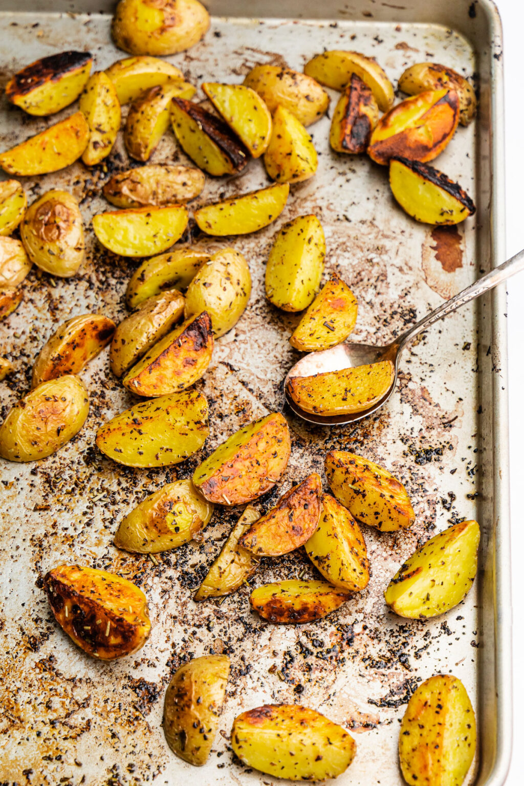 Crispy Lemon Roasted Potatoes - The Whole Cook