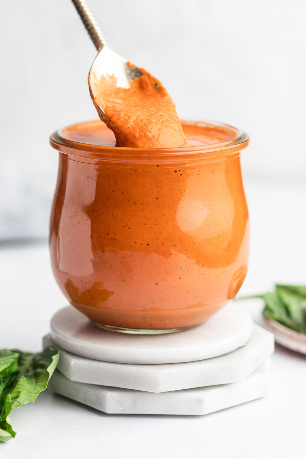 5-Minute Creamy Roasted Red Pepper Sauce - The Whole Cook