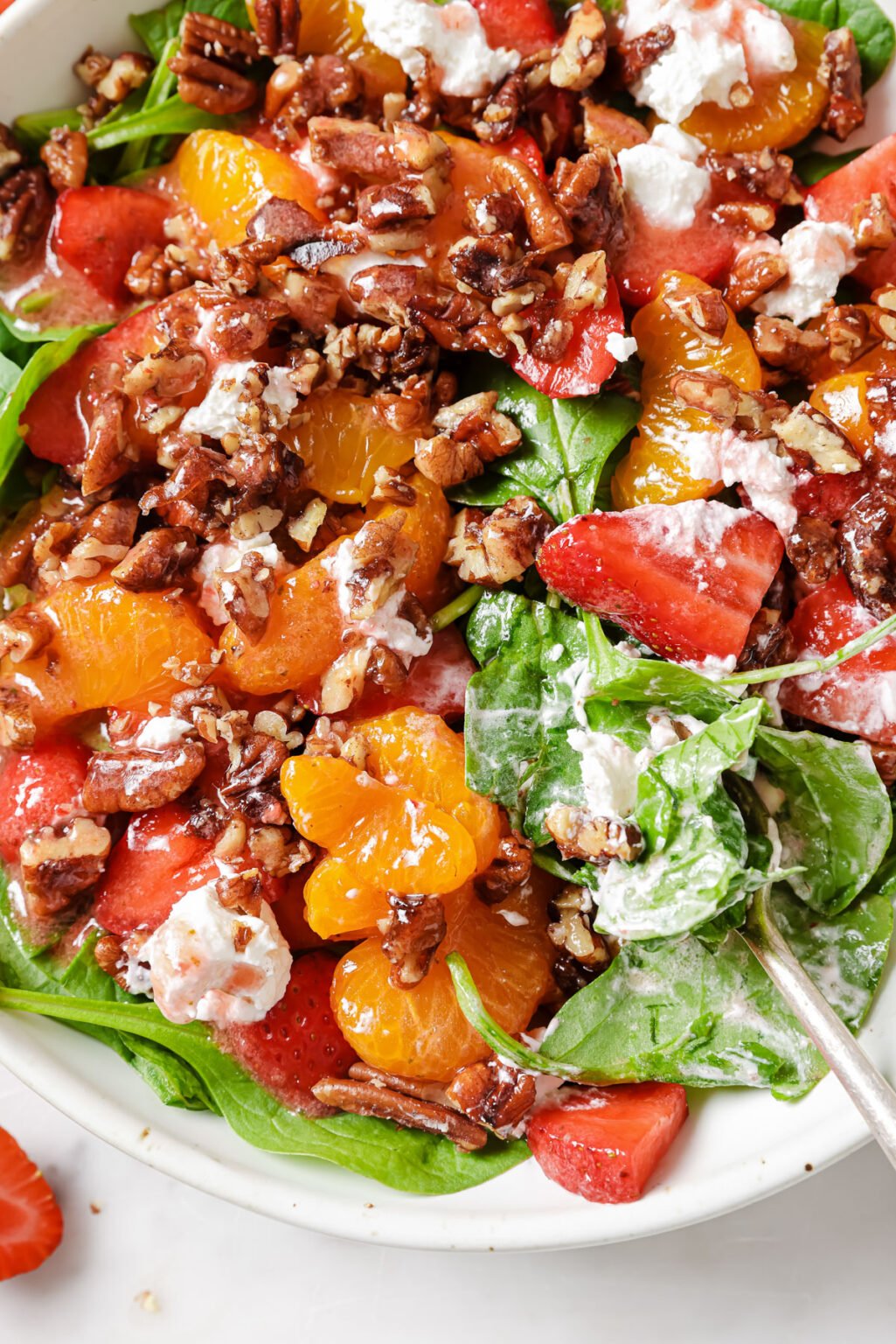 Strawberry Goat Cheese Salad - The Whole Cook