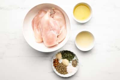 Lemon Herb Marinated Grilled Chicken - The Whole Cook