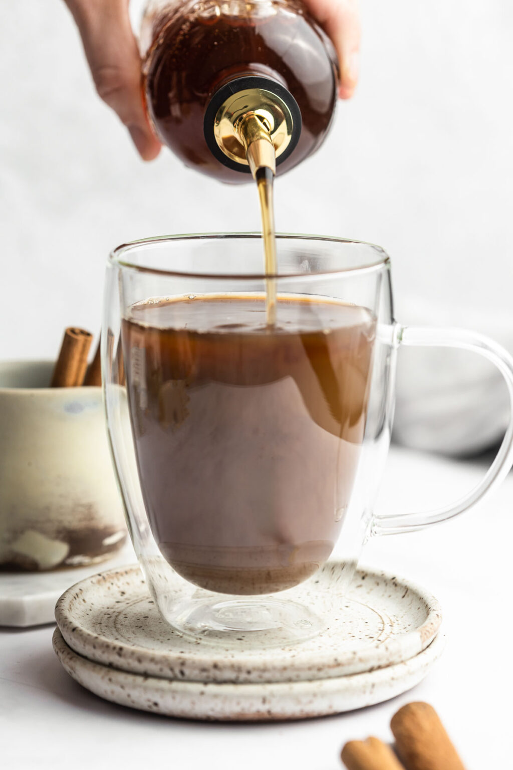 Maple Cinnamon Simple Syrup - The Whole Cook