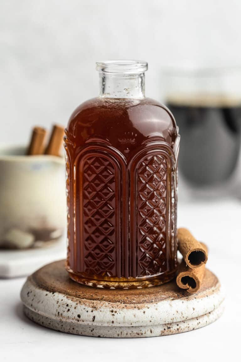 Maple Cinnamon Simple Syrup - The Whole Cook