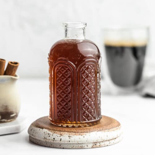 Maple Cinnamon Simple Syrup - The Whole Cook