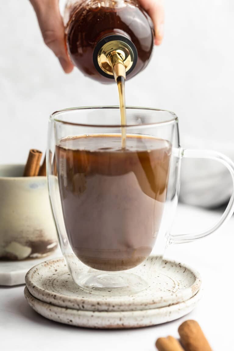 Maple Cinnamon Simple Syrup - The Whole Cook