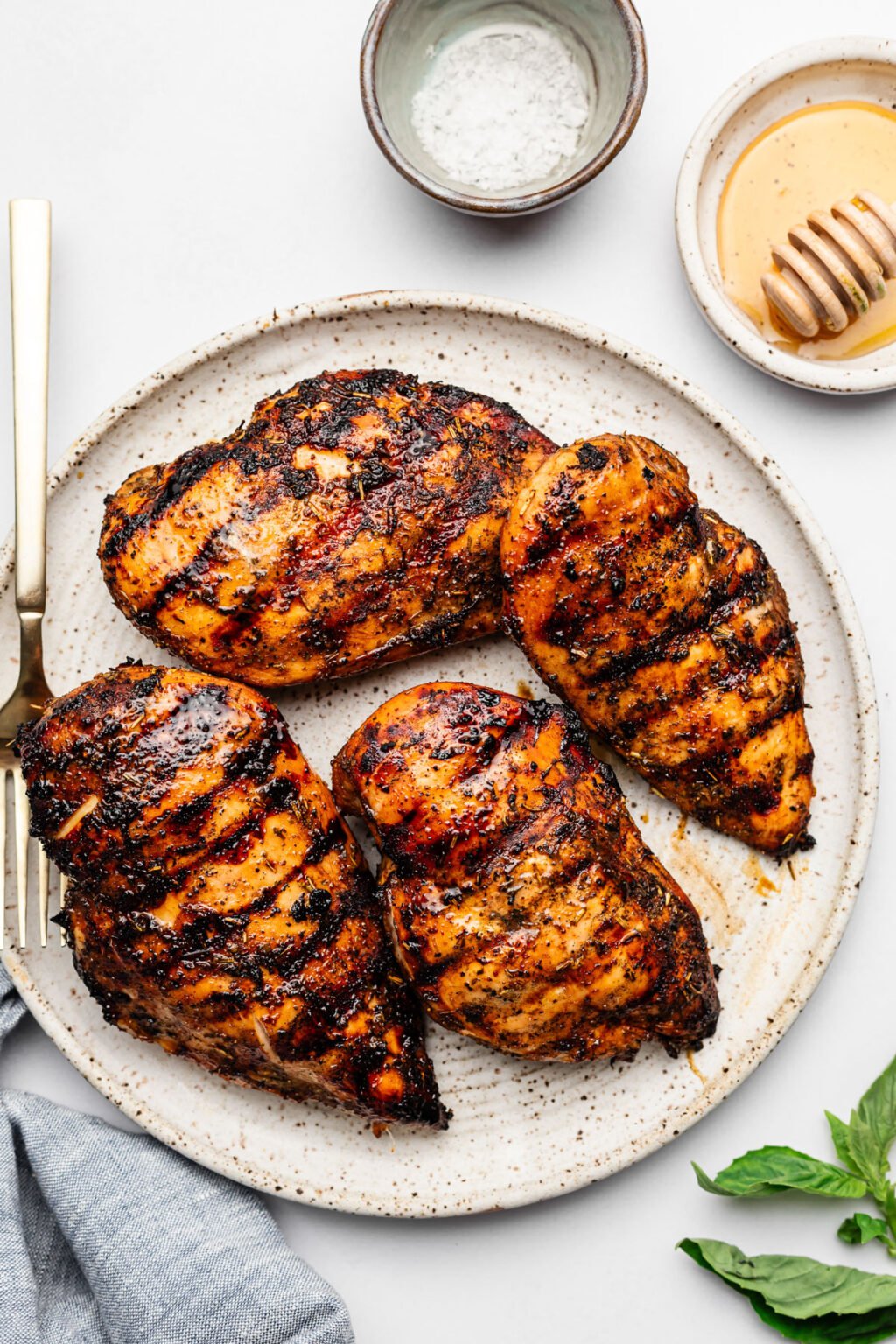 Honey Balsamic Grilled Chicken - The Whole Cook