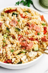 Make Ahead Italian Pasta Salad - The Whole Cook