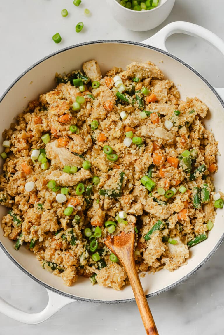 Cauliflower Chicken Fried Rice - The Whole Cook