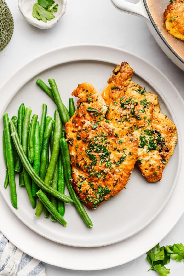 Quick Sautéed Garlic Chicken Cutlets - The Whole Cook