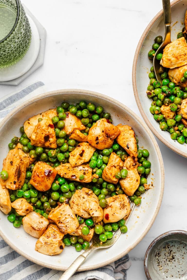 15-Minute Italian Chicken and Peas - The Whole Cook