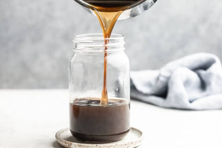 How to Make Brown Sugar Simple Syrup - The Whole Cook