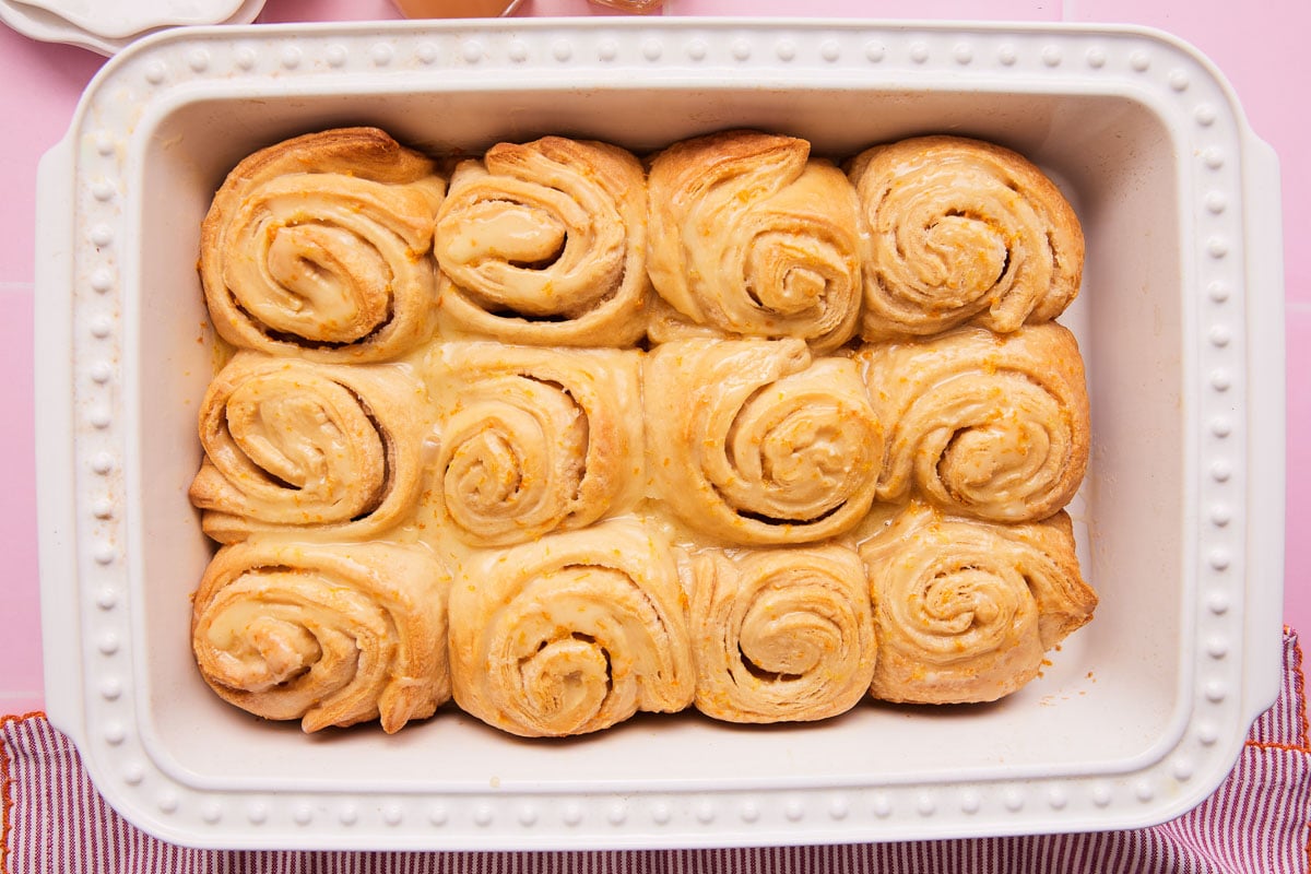 Shortcut Orange Rolls - The Whole Cook